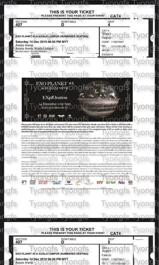 CLOSED NO EXTRA TICKETS SORRY Ticketing service for TDS2 in KL THE ...