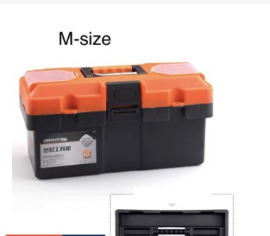 Toolbox Heavyduty Multi purpose toolboxes - Var sizes S, M, L, XL ...