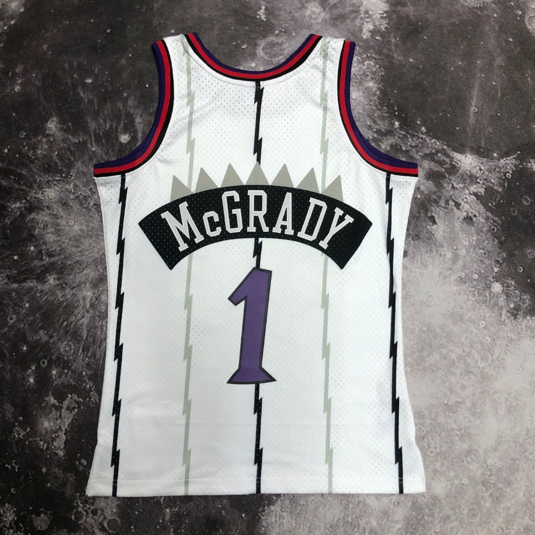 Toronto Raptors Tracy McGrady High Quality Heat Pressed Vintage NBA ...