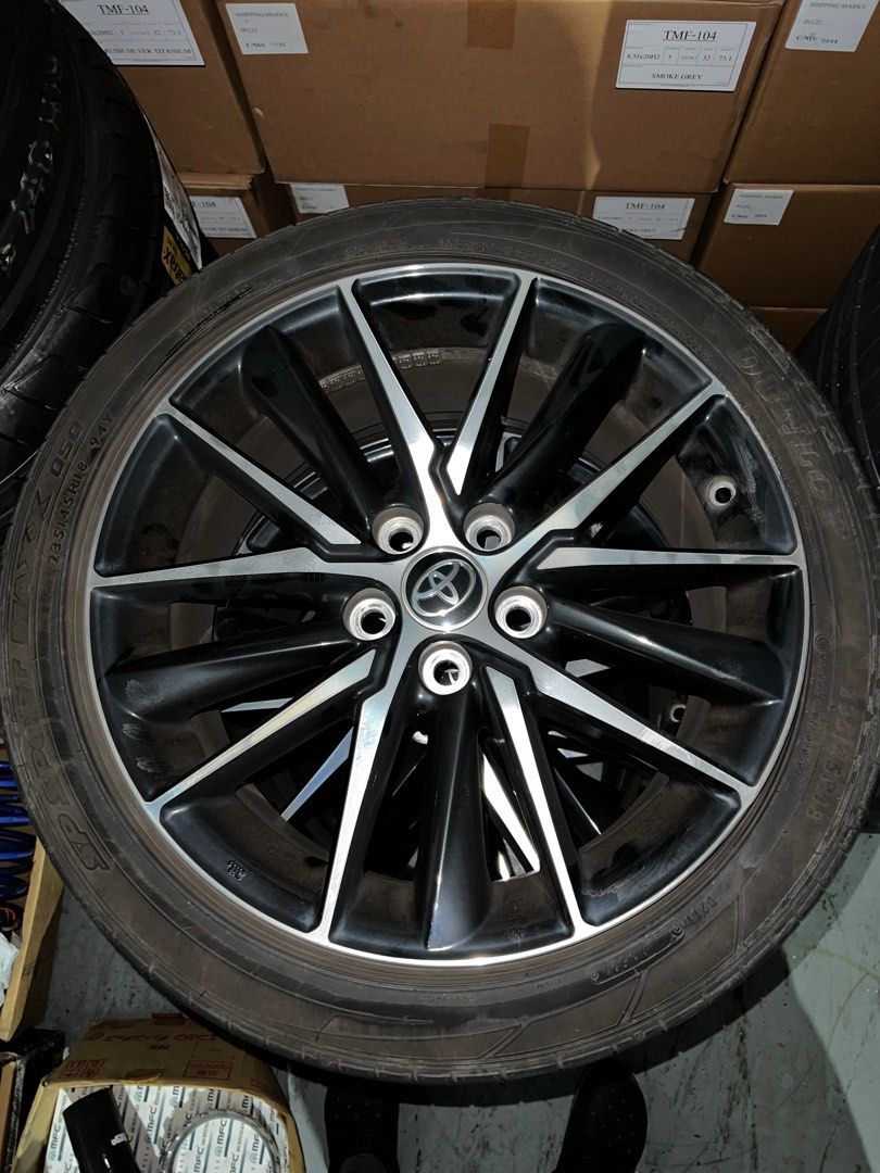 TOYOTA CAMRY ORIGINAL RIMS, Car Accessories, Tyres & Rims on Carousell
