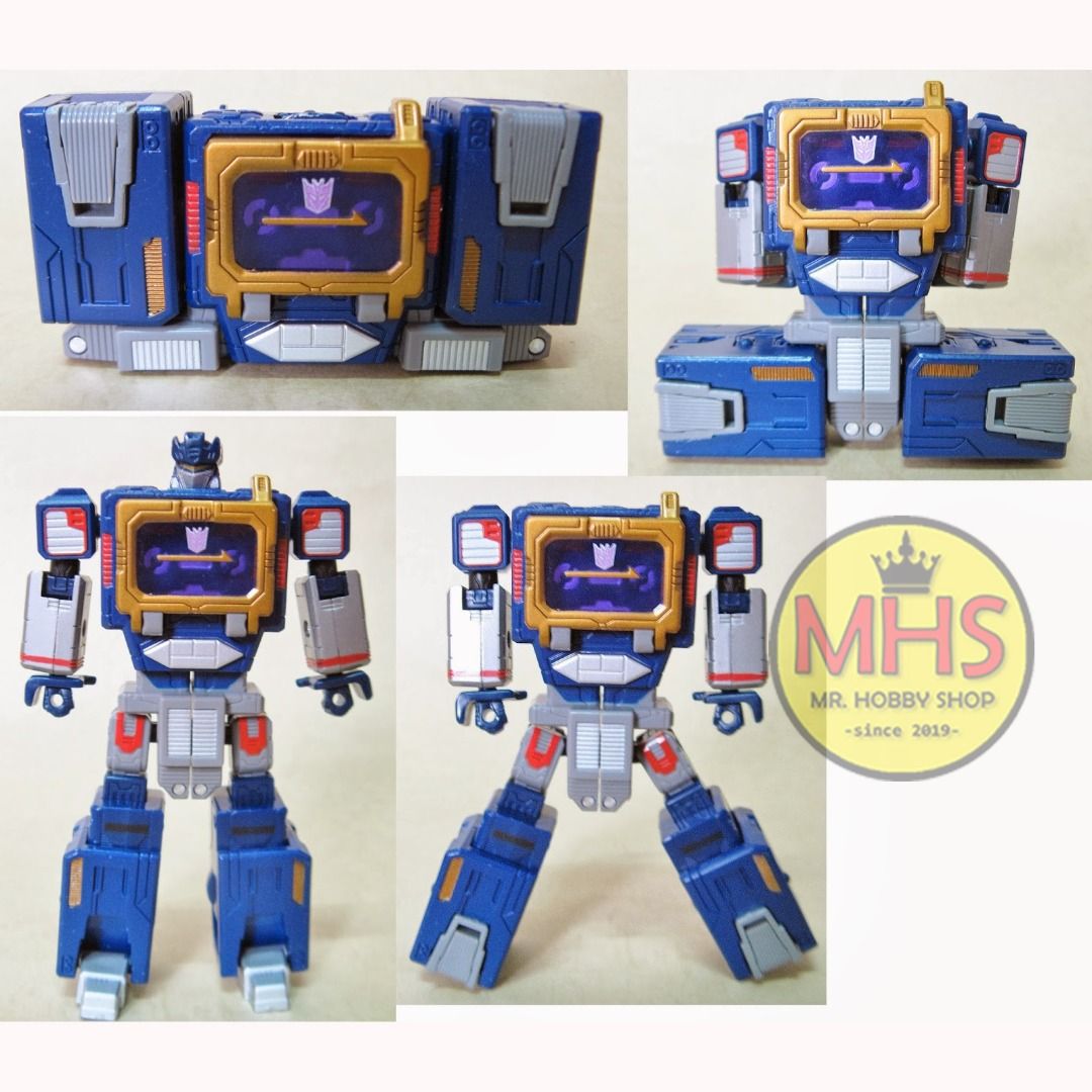 Transformers Generation 1 TItanium Series Soundwave 6" Diecast Figure ...
