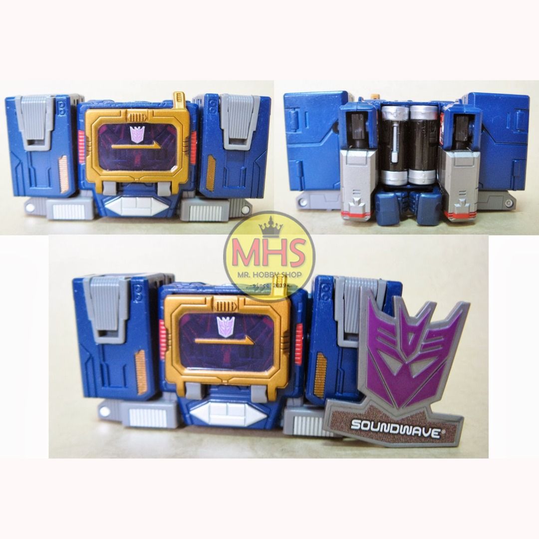 Transformers Generation 1 TItanium Series Soundwave 6" Diecast Figure ...