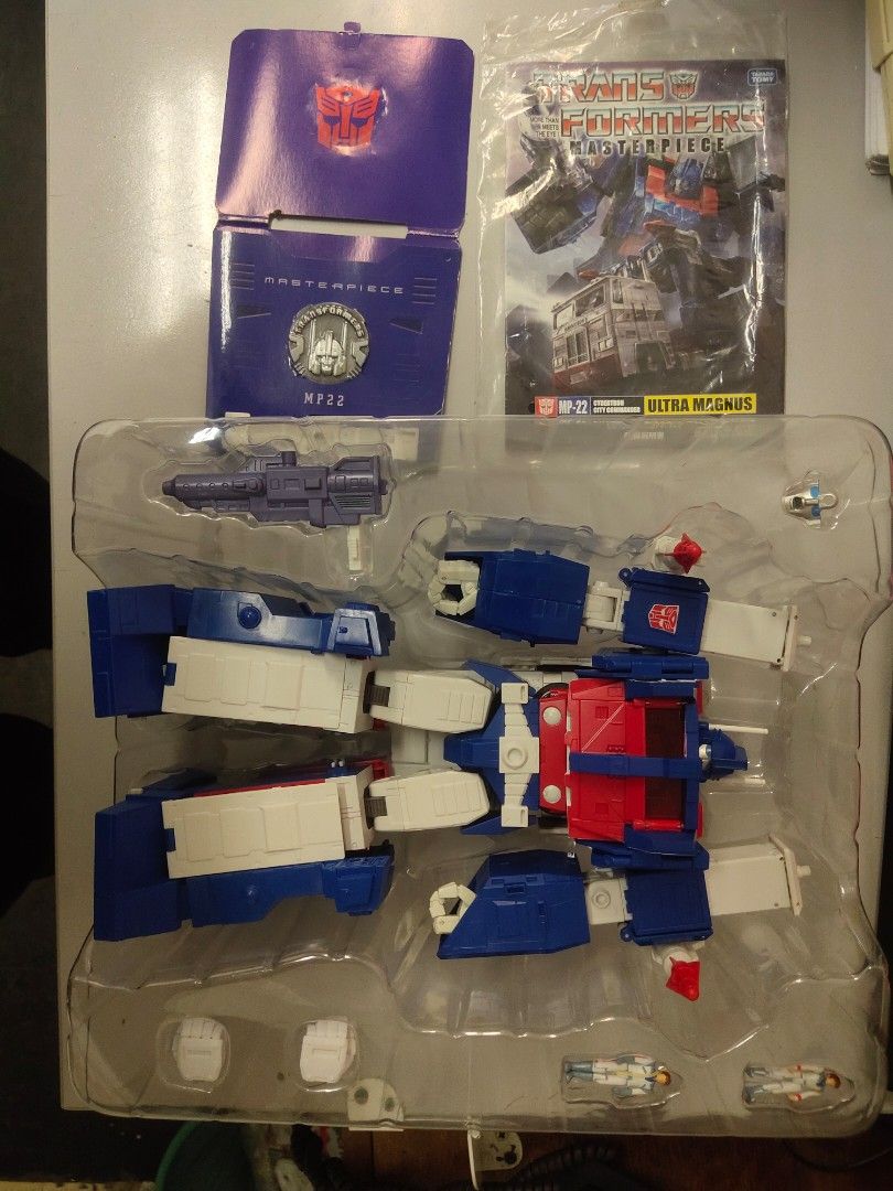 Transformers MP-22 Ultra Magnus Original with Coin (BIB), Hobbies ...