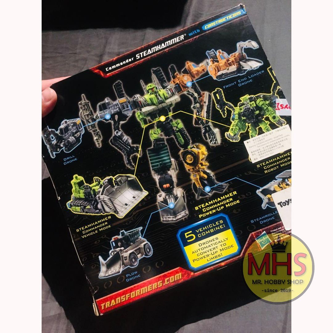 Transformers Power Core Combiners Steamhammer With Constructicons