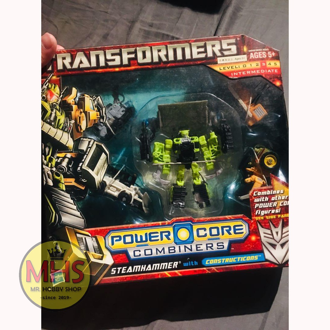 Transformers Power Core Combiners Steamhammer With Constructicons