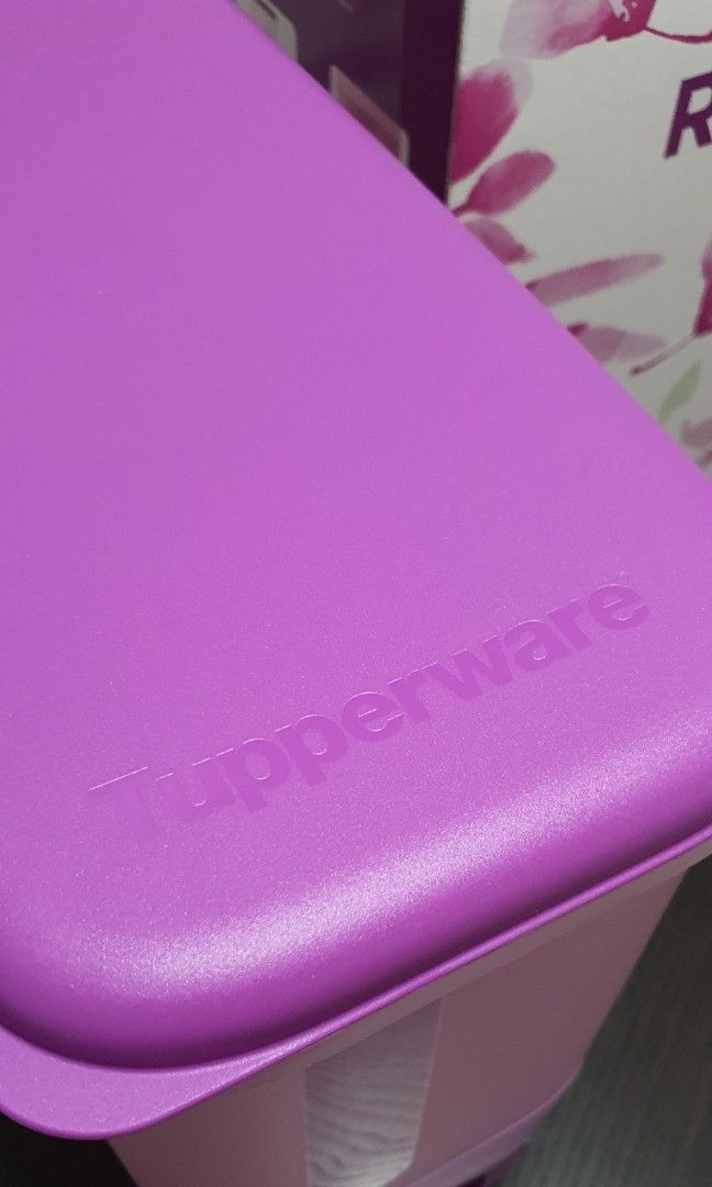 Tupperware Rice Dispenser 10kg, Furniture & Home Living, Kitchenware ...