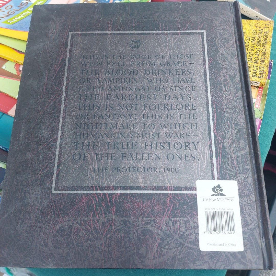 VAMPIREOLOGY BOOK on Carousell