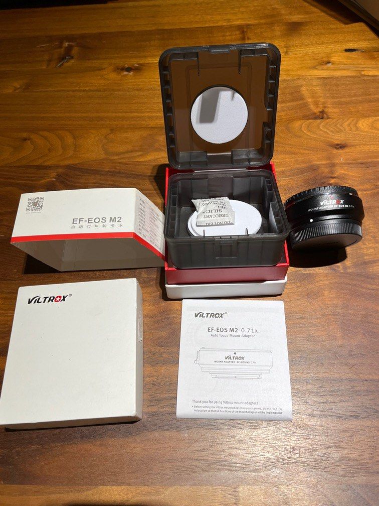 Viltrox EF-EOS M2 Speed Booster 0.71x Canon EF lens to EF-M ...