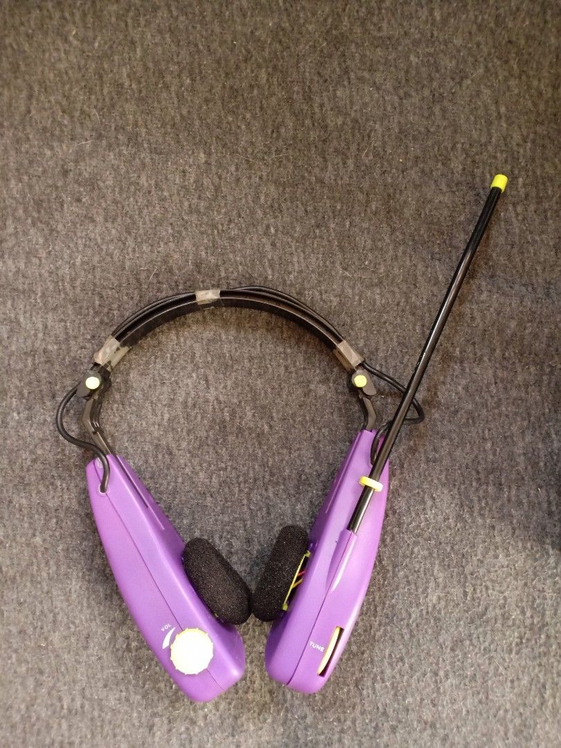 Vintage 2 Way Radio & Radio Headphones, Audio, Headphones & Headsets on ...