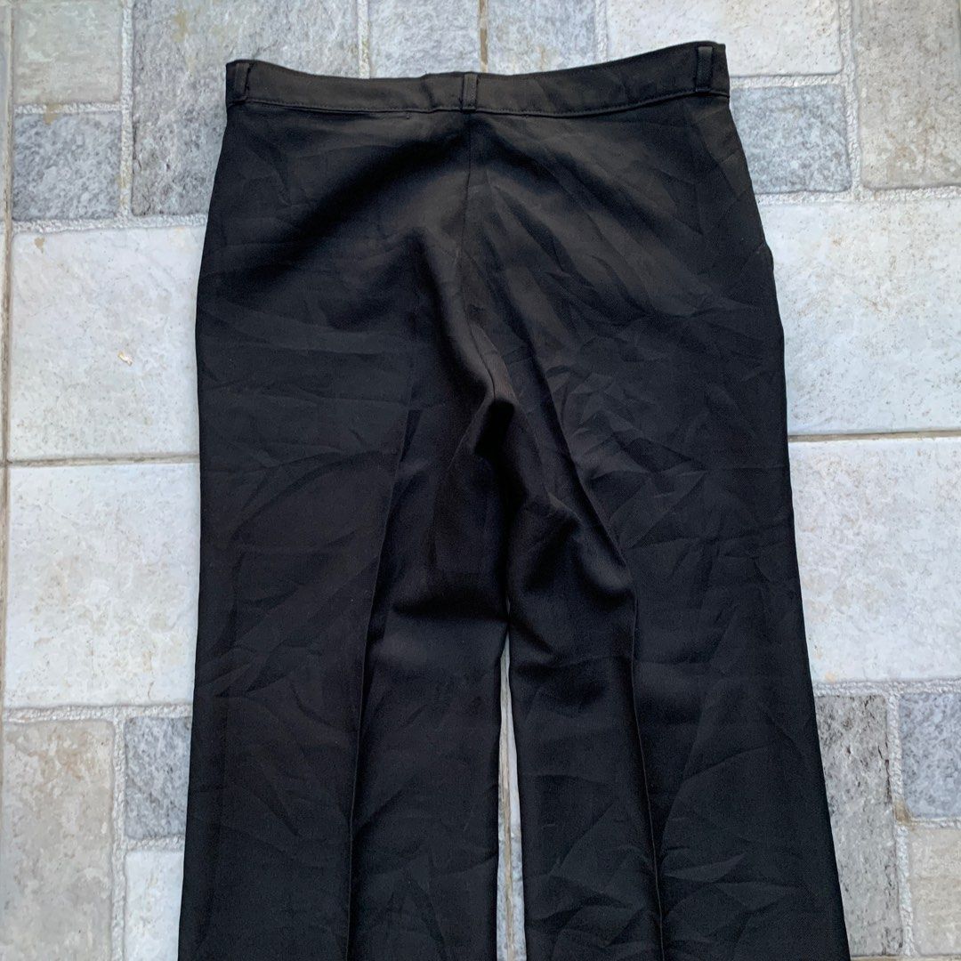 Vintage 70s Angels Flight Black Flared Bootcut Trousers, Men's Fashion ...