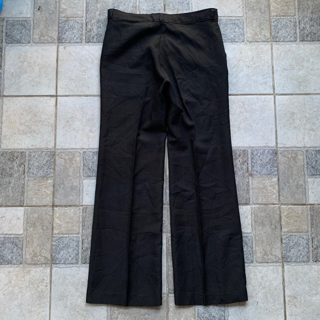 Vintage 70s Angels Flight Black Flared Bootcut Trousers, Men's Fashion ...