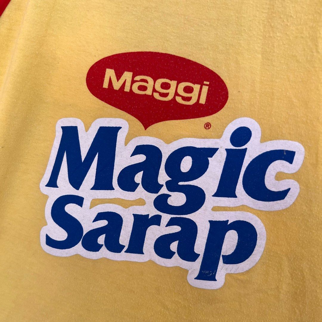 Vintage Malaysia Maggi Magic Sarap Promo Tee, Men's Fashion, Tops & Sets, Tshirts & Polo Shirts ...