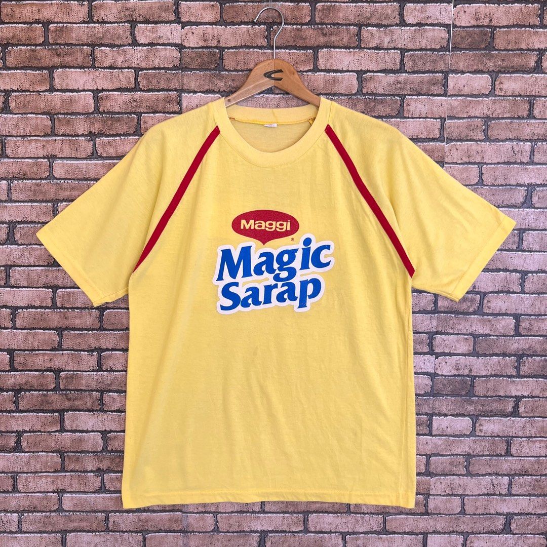 Vintage Malaysia Maggi Magic Sarap Promo Tee, Men's Fashion, Tops ...