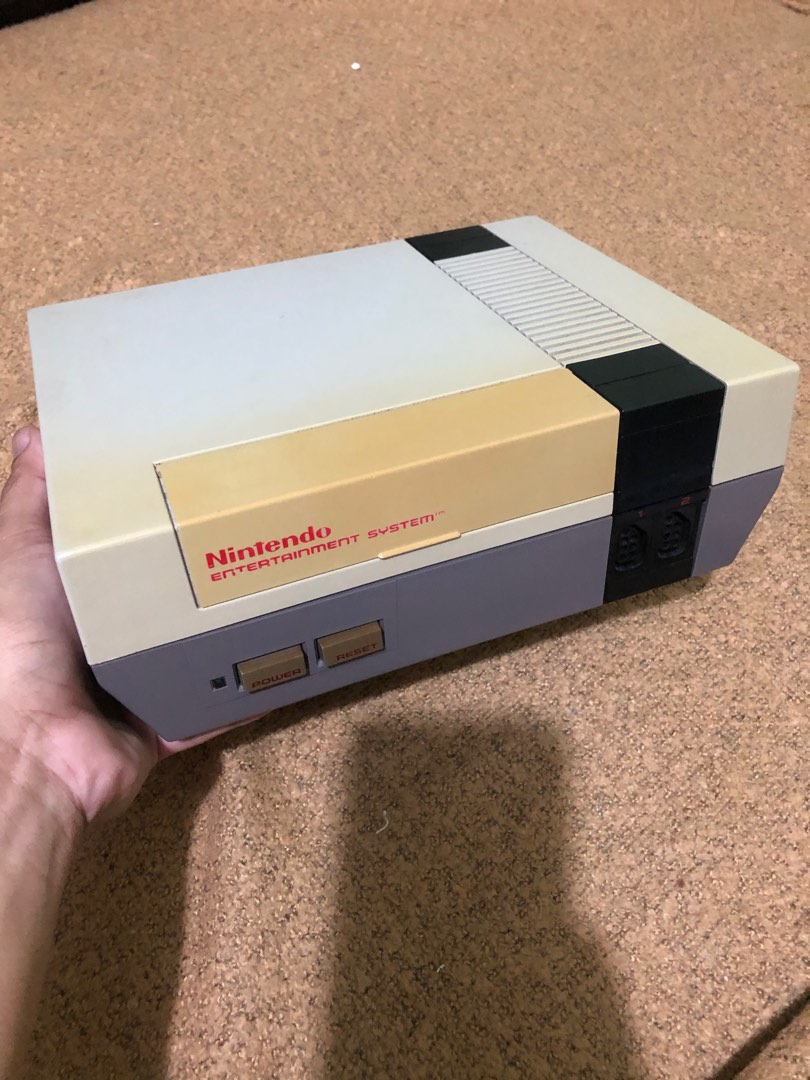 Vintage NES base console unit on Carousell