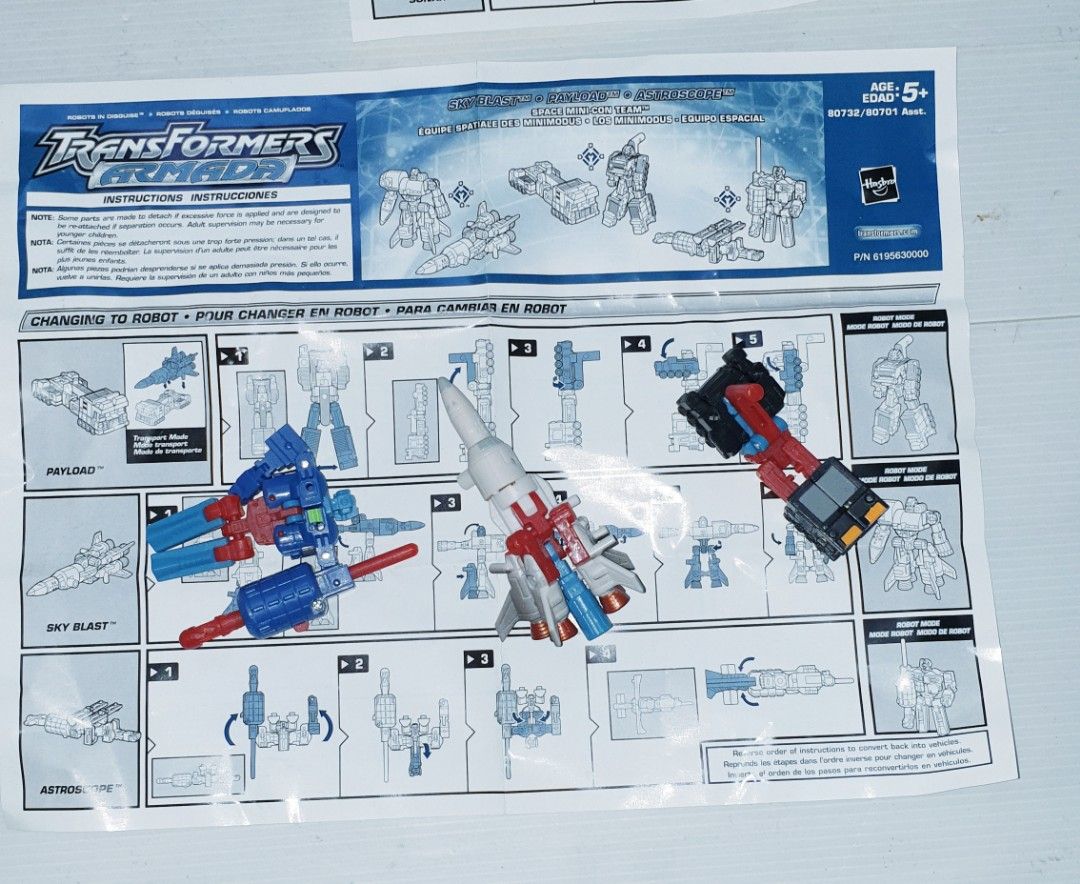vintage transformers armada mini con figure lot, Hobbies & Toys, Toys ...