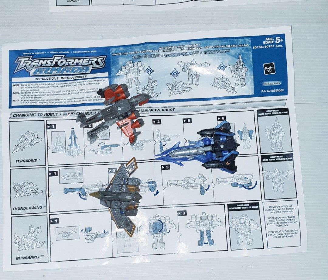 vintage transformers armada mini con figure lot, Hobbies & Toys, Toys ...