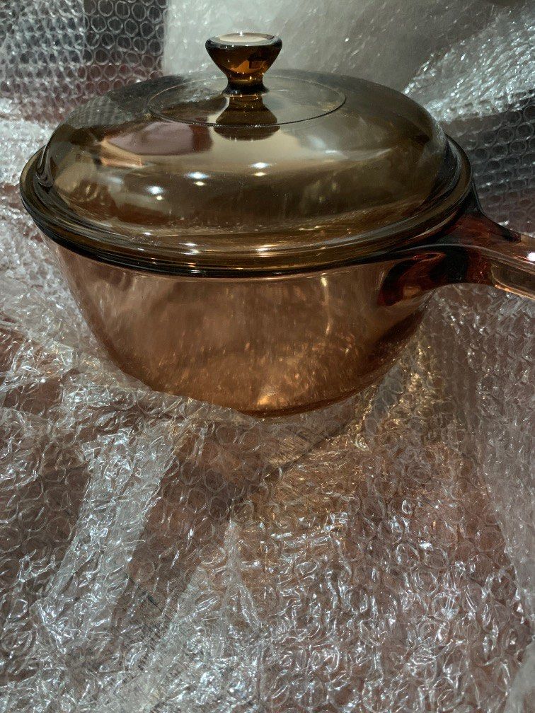 Vision Corning France Glass Cookware 2.5L with lid #kemasraya ...