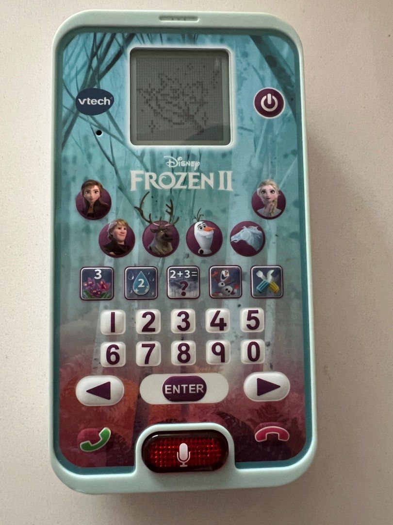 Vtech Disney frozen learning phone, Hobbies & Toys, Toys & Games on ...