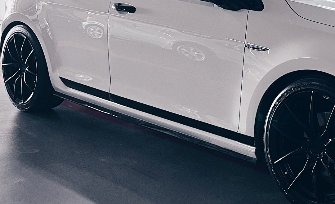 [In Stock] VW MK7/7.5 Golf TSI/R-Line/GTI/R Side Skirts/Lip, Car ...