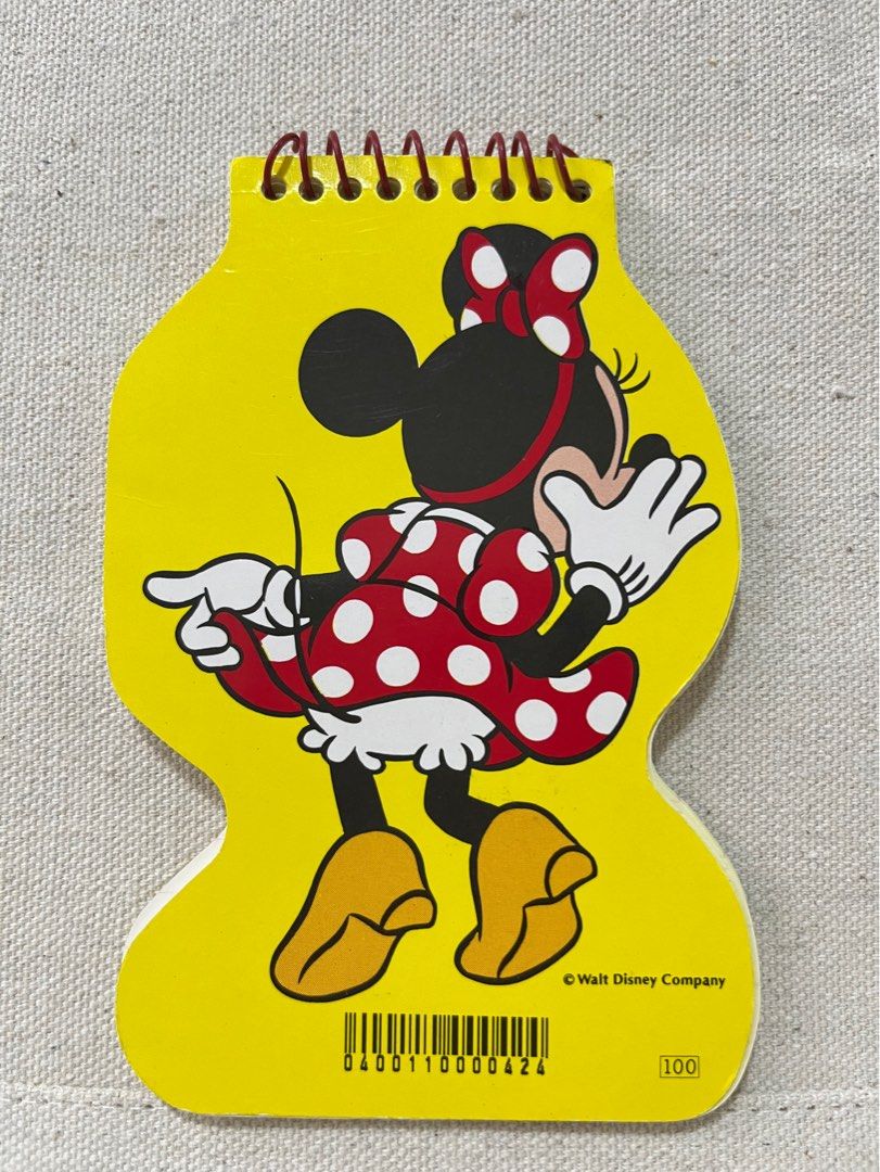 Walt Disney Minnie Mouse Memo Pad, Hobbies & Toys, Collectibles ...