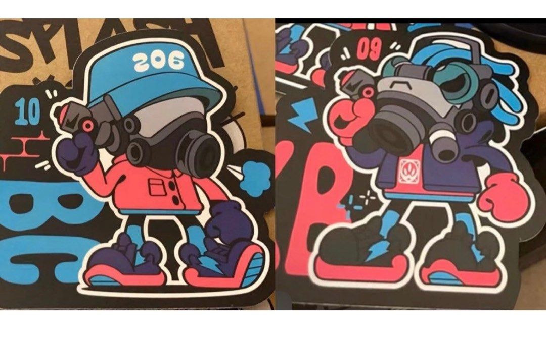 WAZZUPBABY SPLASH206 POPMART Full set / single blind box / Able to ...