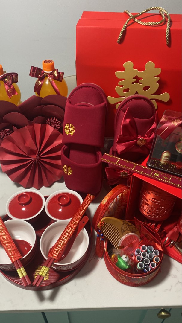 wedding GDL guodali ceremony dowry items, Hobbies & Toys, Memorabilia ...