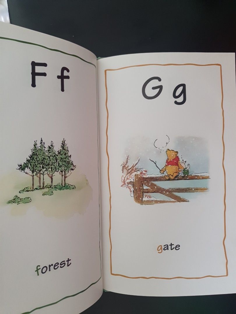 Winnie the Pooh's ABC, Hobbies & Toys, Books & Magazines, Children's ...