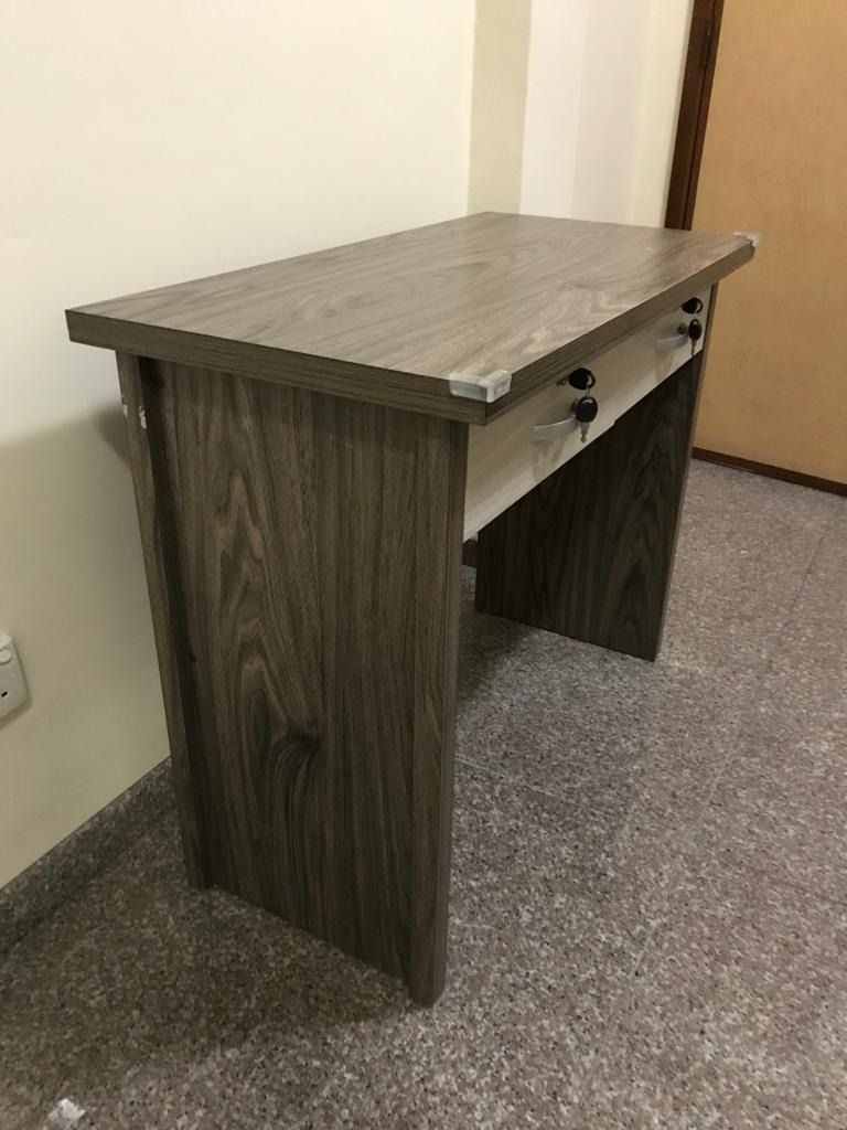Work / Study Table with lockable drawers, Furniture & Home Living ...