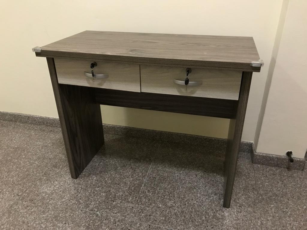 Work / Study Table with lockable drawers, Furniture & Home Living ...