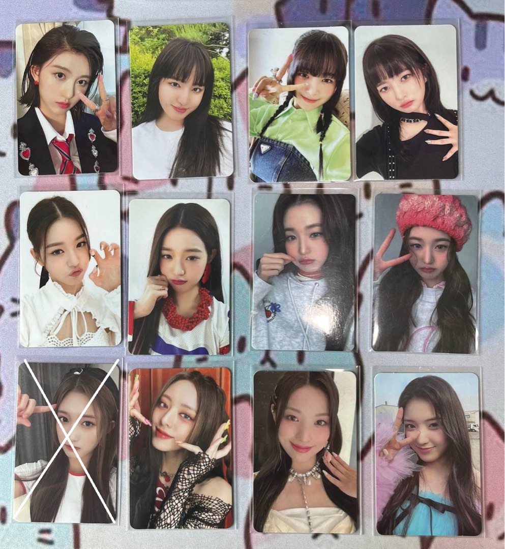 WTS ive gaeul liz rei wonyoung leeseo love dive after like eleven kirsh 2023 ssg itzy yuna ...
