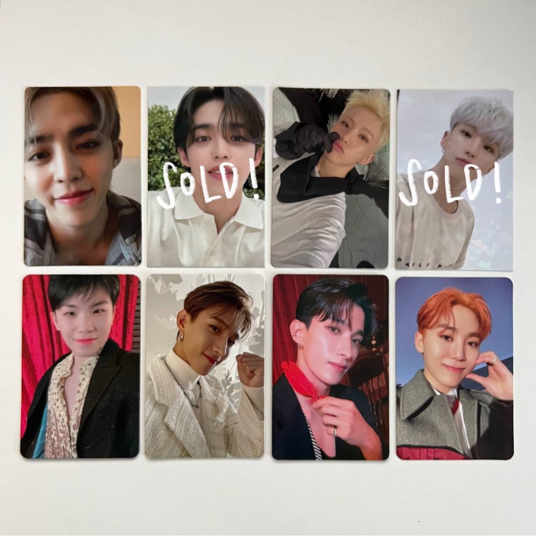 wts seventeen svt album pc photocards, Hobbies & Toys, Memorabilia ...