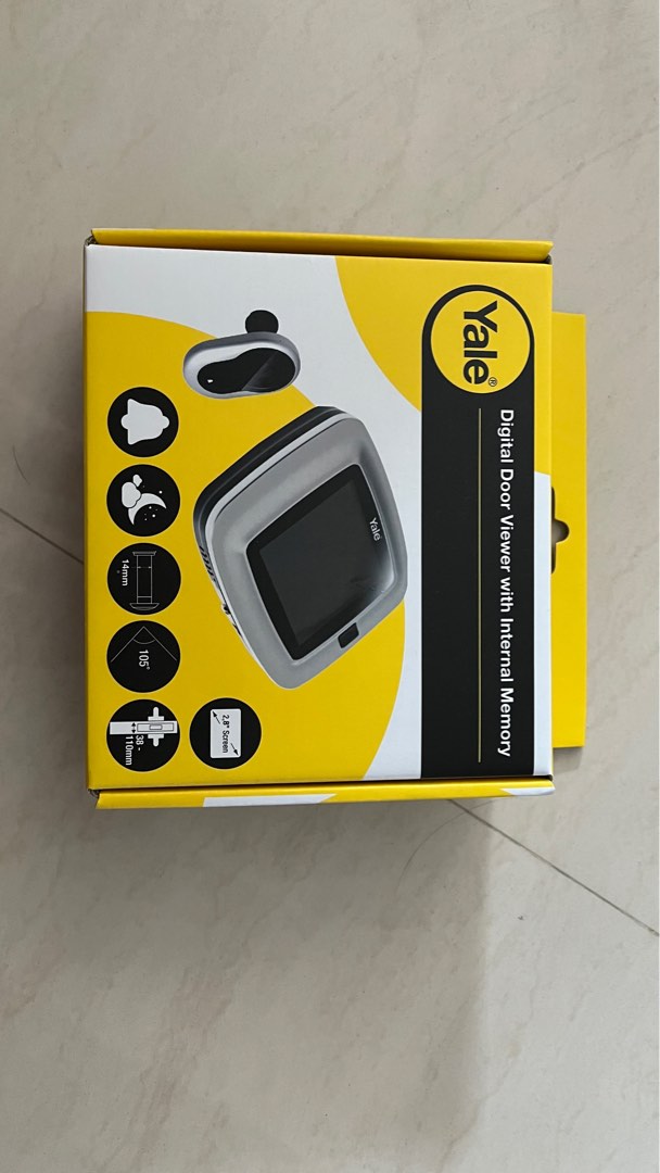 Yale Digital Door Viewer, Photography, Video Cameras on Carousell
