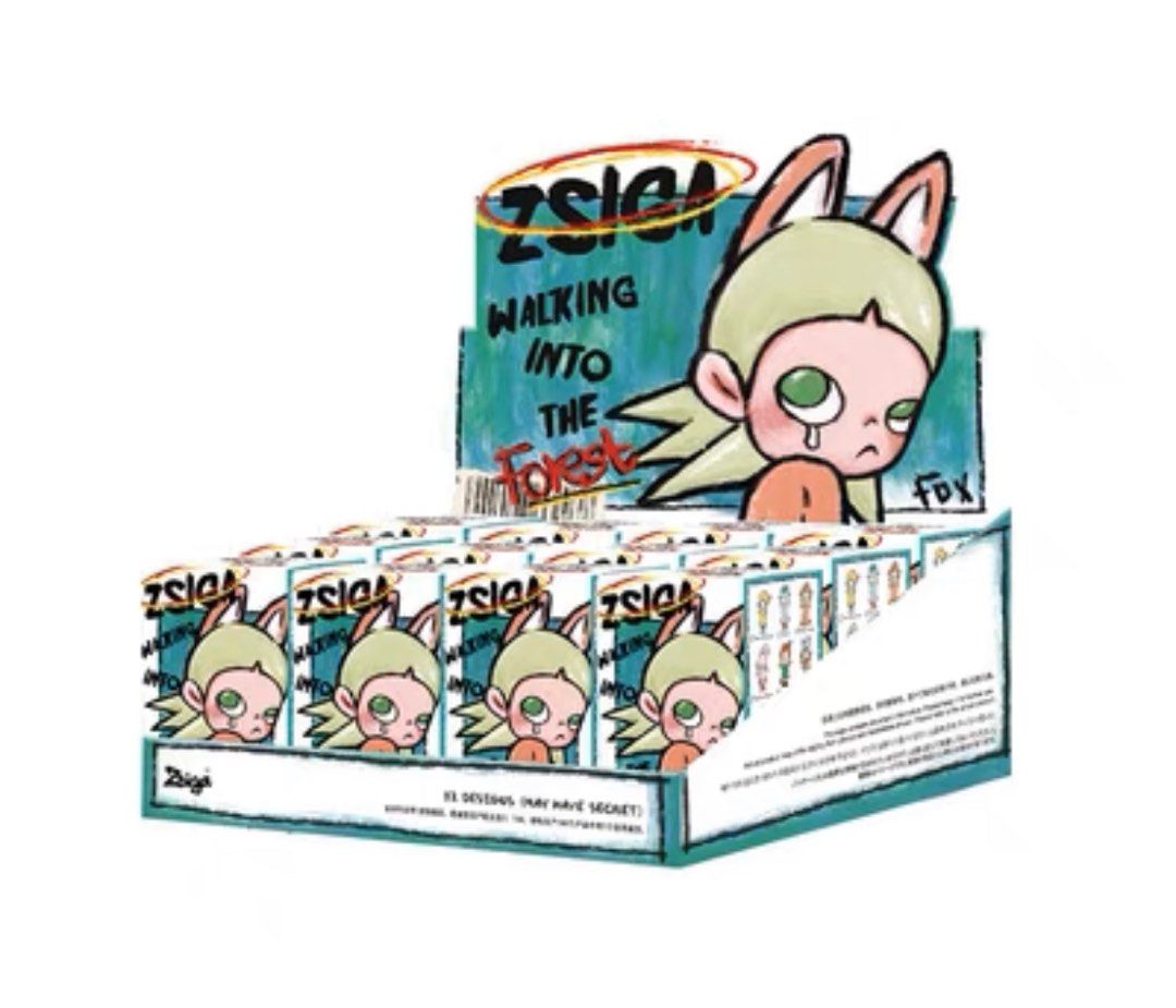 ZSIGA POPMART FULL SET / single blind box / able to choose character ...
