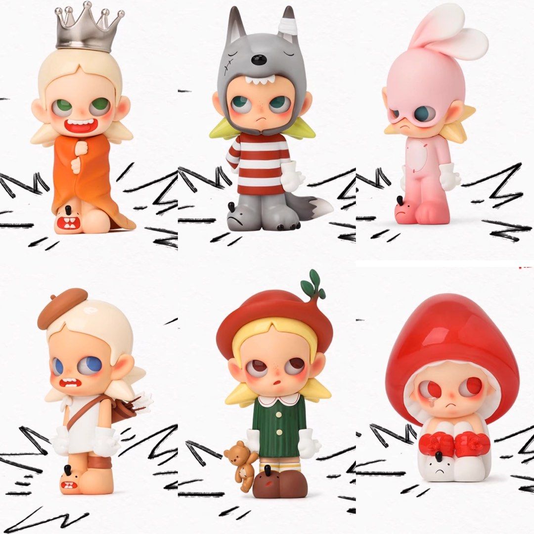 ZSIGA POPMART FULL SET / single blind box / able to choose character ...