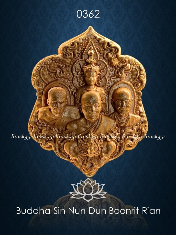 #0362 THAILAND BUDDHA AMULETS泰国佛牌. BUDDHA SIN NUN DUN BOONRIT RIAN ...