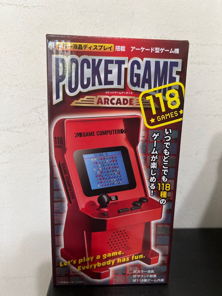 118 in 1 Pocket arcade game system, Video Gaming, Gaming Accessories ...