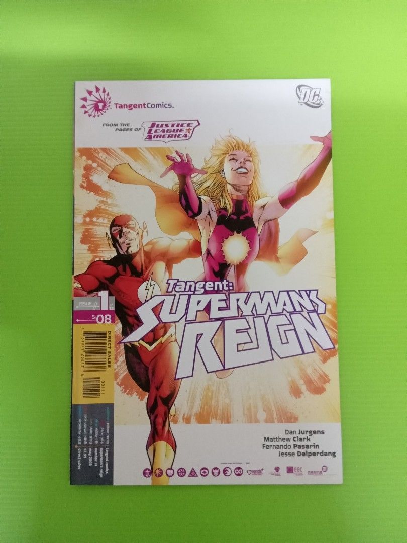 1st issue ! Tangent: Superman's Reign #1 ( Carlos Pacheco - Cover Art ...