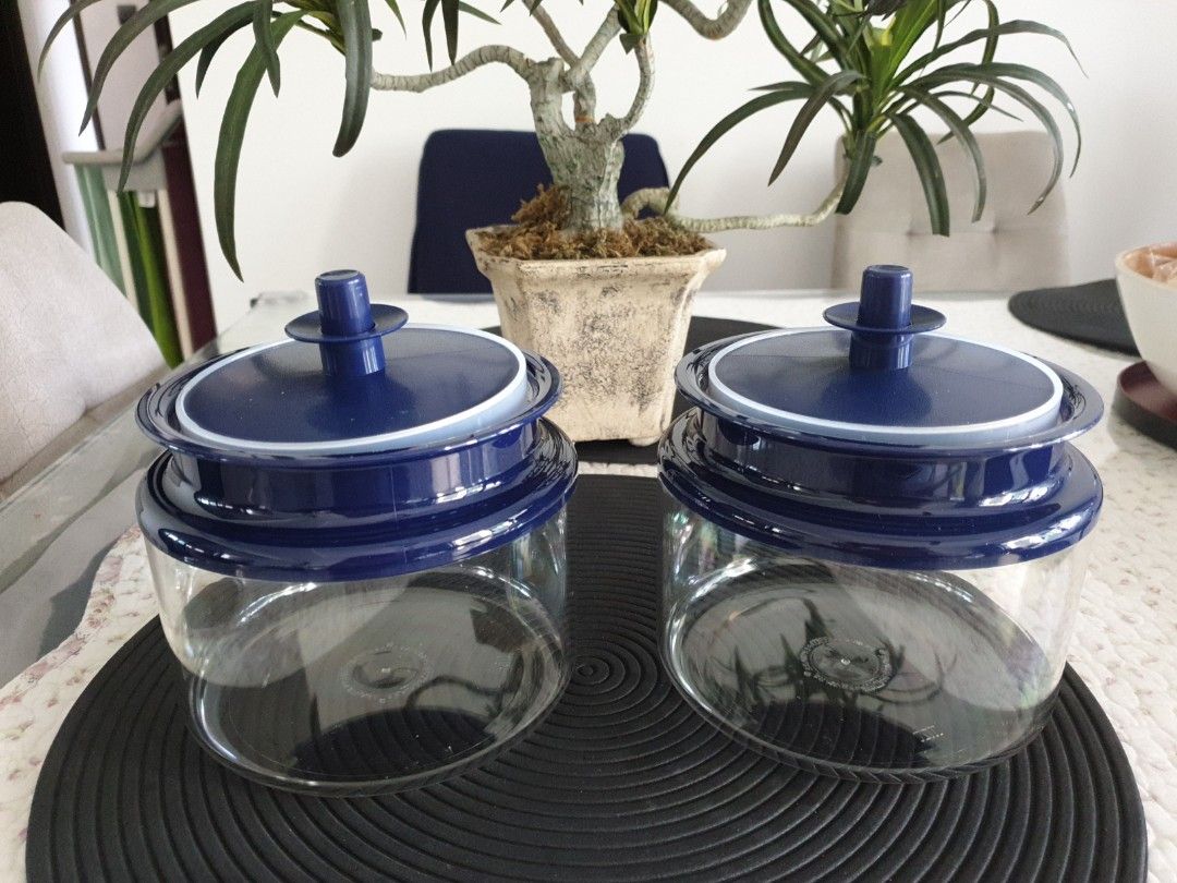 2unit Tupperware brand airtight containers, Furniture & Home Living ...