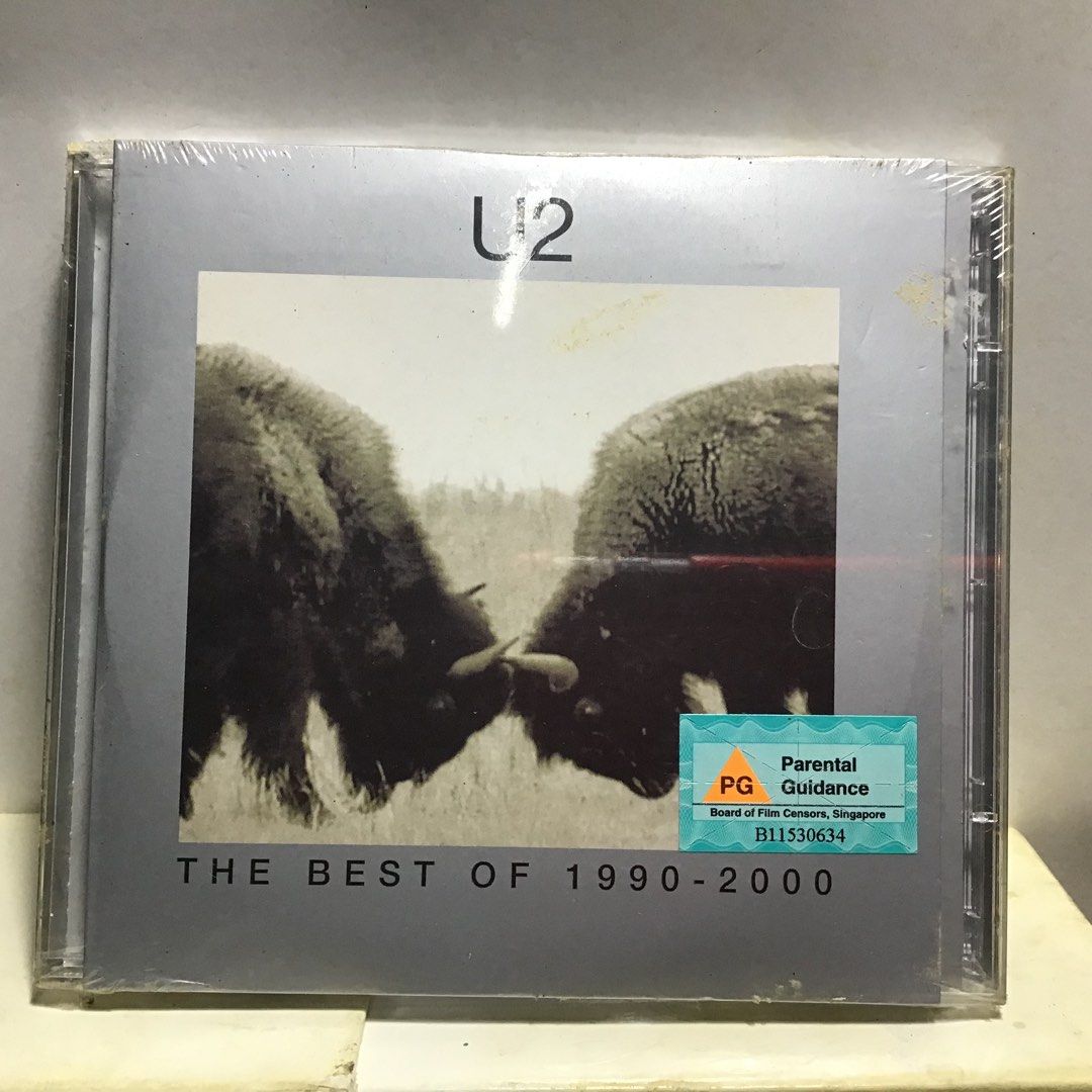 2x CD U2 Best of 1990-2000 OOP DOUBLE DISC ORIGINAL PRESS NOS Anubis ...