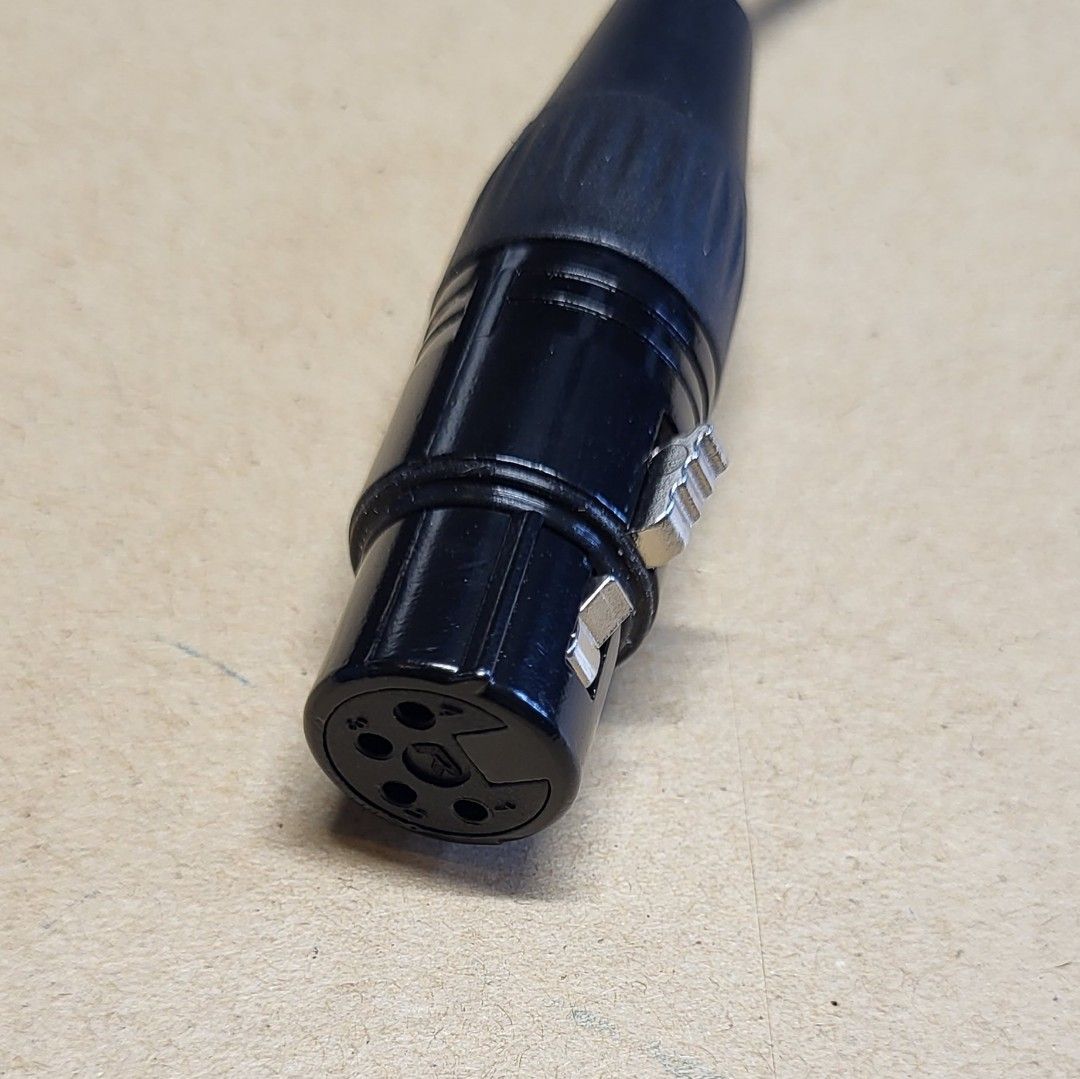 3.5mm stereo to XLR 4pin balanced, adapter, 音響器材, 其他音響配件及設備 - Carousell