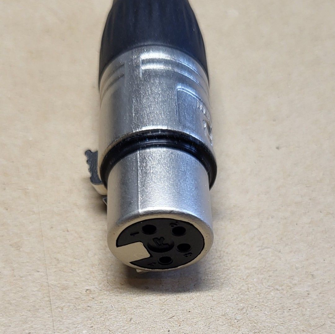 3.5mm to XLR 4pin balanced, adapter cable, 音響器材, 其他音響配件及設備 - Carousell