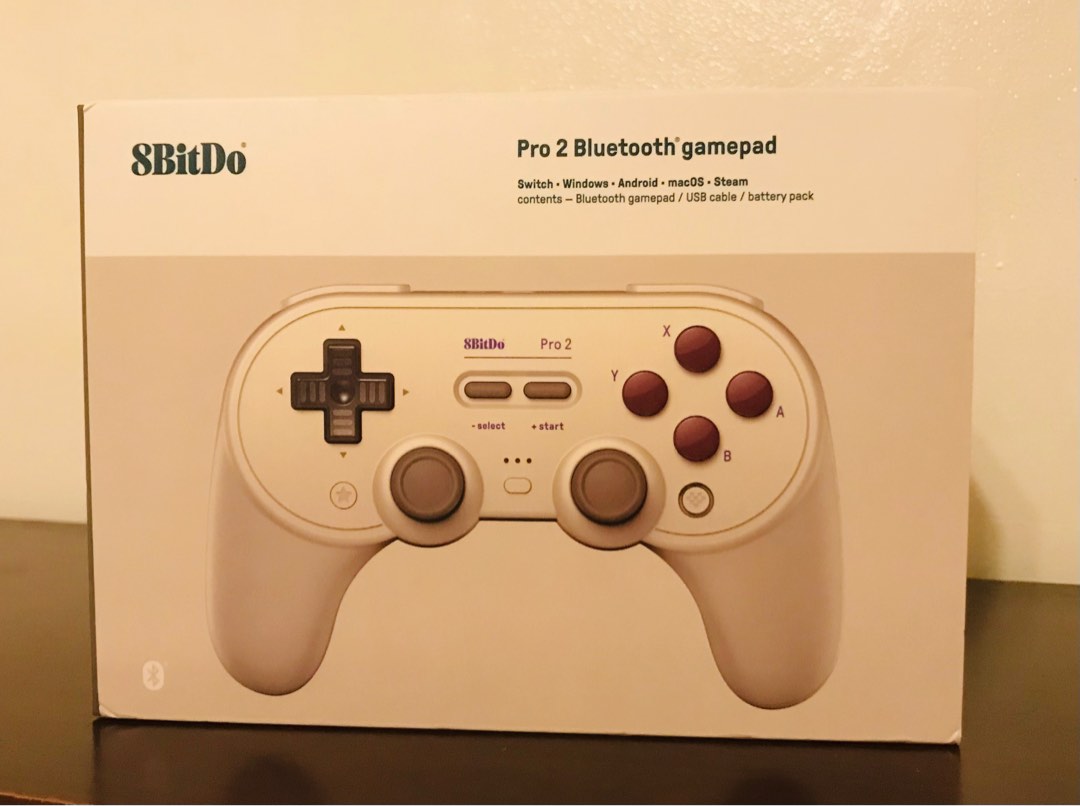 8bitdo Pro 2 Bluetooth Gamepad (G Classic Edition) for Switch/Windows ...