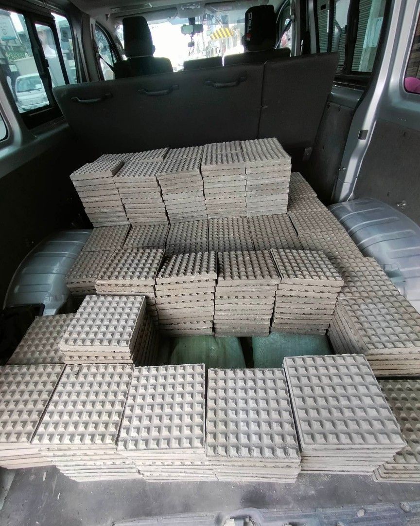 8X8 INCHES WAFFLE TILES, Commercial & Industrial, Construction ...