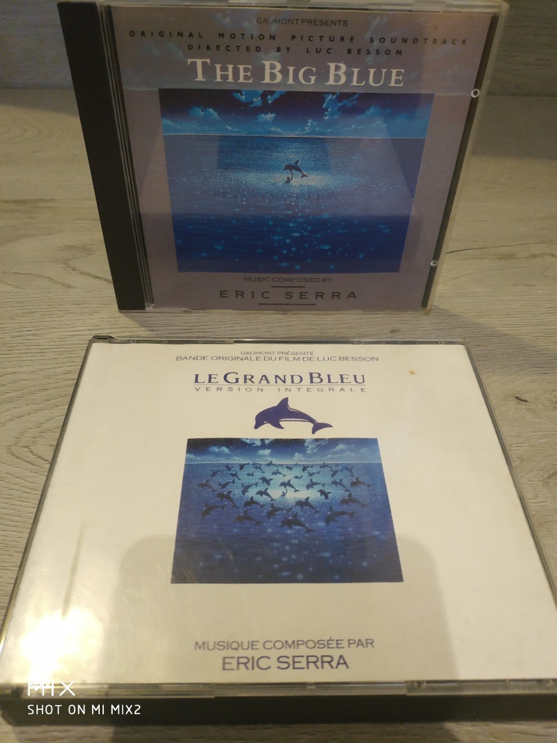 碧海藍天 the big blue 原聲 soundtrack 法版（2cd）&荷蘭版（1cd）, 興趣及遊戲, 音樂、樂器 & 配件, 音樂 ...