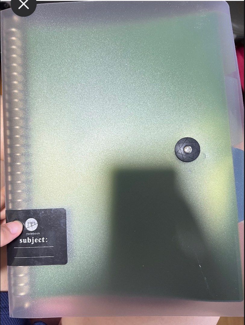 Brand New A4 White coloured Loose Spiral Notebook binder file with ...