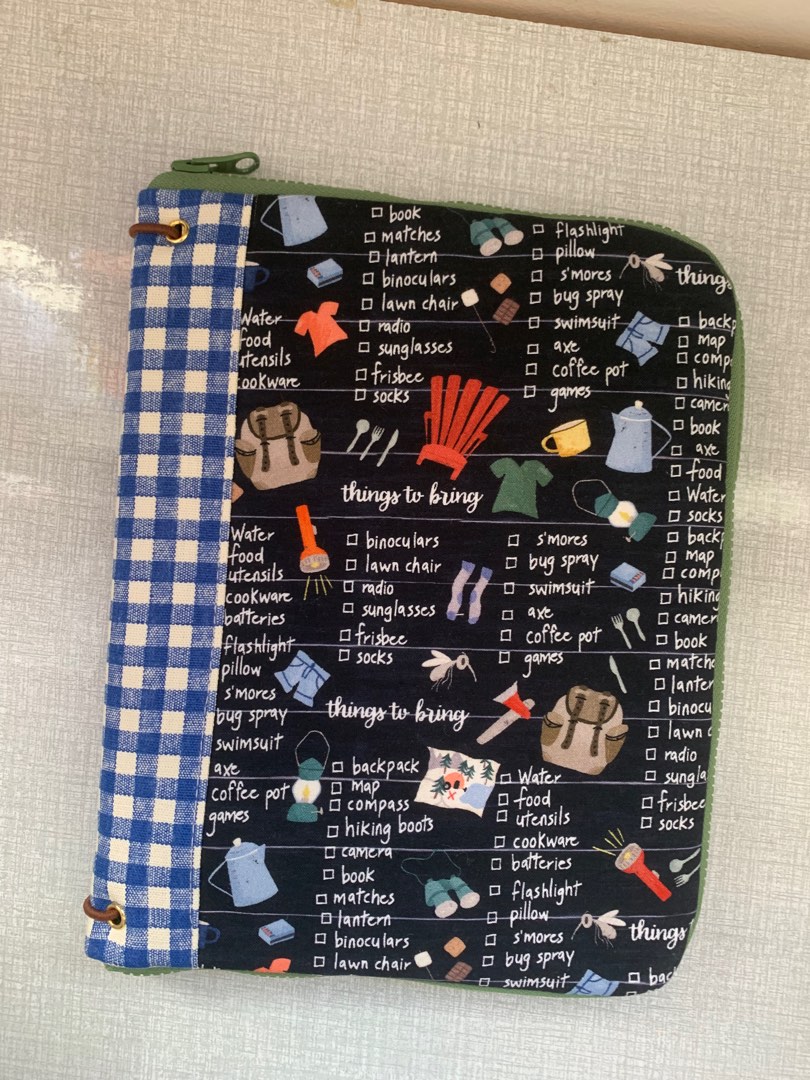 A5 zipper Traveller notebook, Hobbies & Toys, Stationery & Craft ...