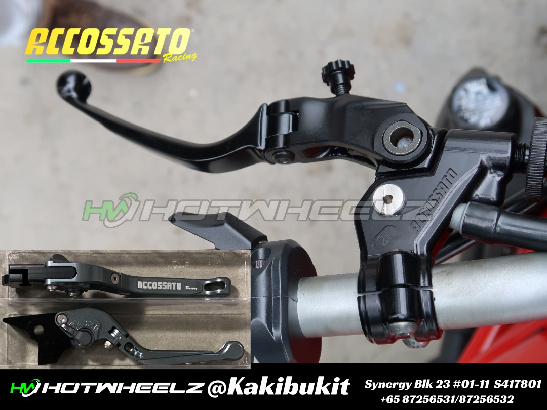 ACCOSATO RACING CLUTCH LEVER-DUCATI MONSTER, Motorcycles, Motorcycle ...