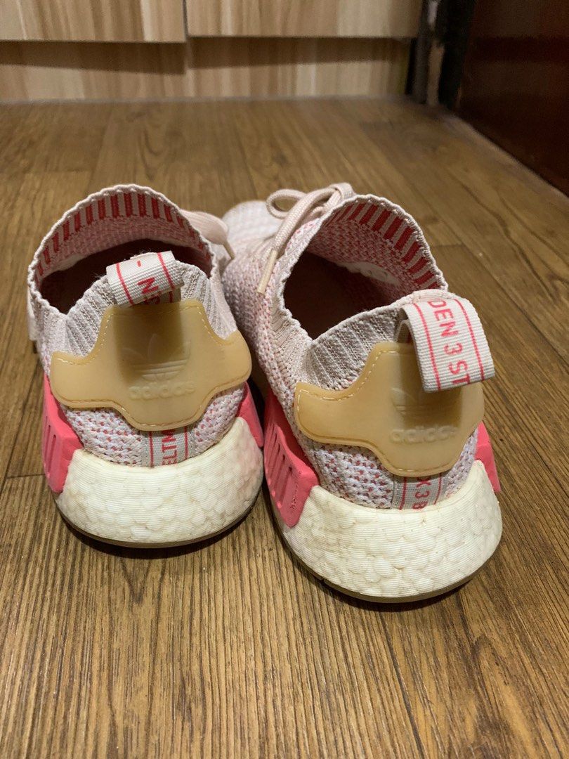 Adidas NMD R1 Pink, Women's Fashion, Footwear, Sneakers on Carousell