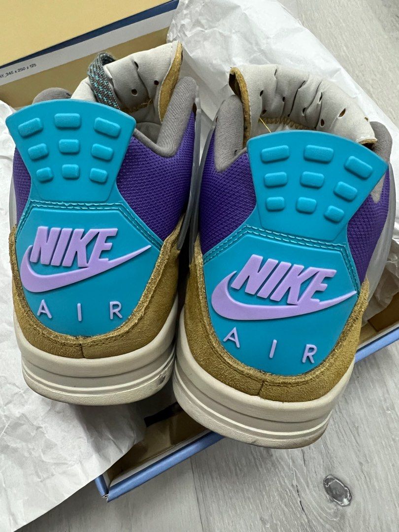 Air Jordan 4 Union Desert Moss, Men's Fashion, Footwear, Sneakers on ...