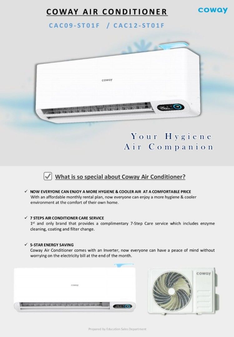 Aircond Coway, Services, Home Services, Aircon Services on Carousell